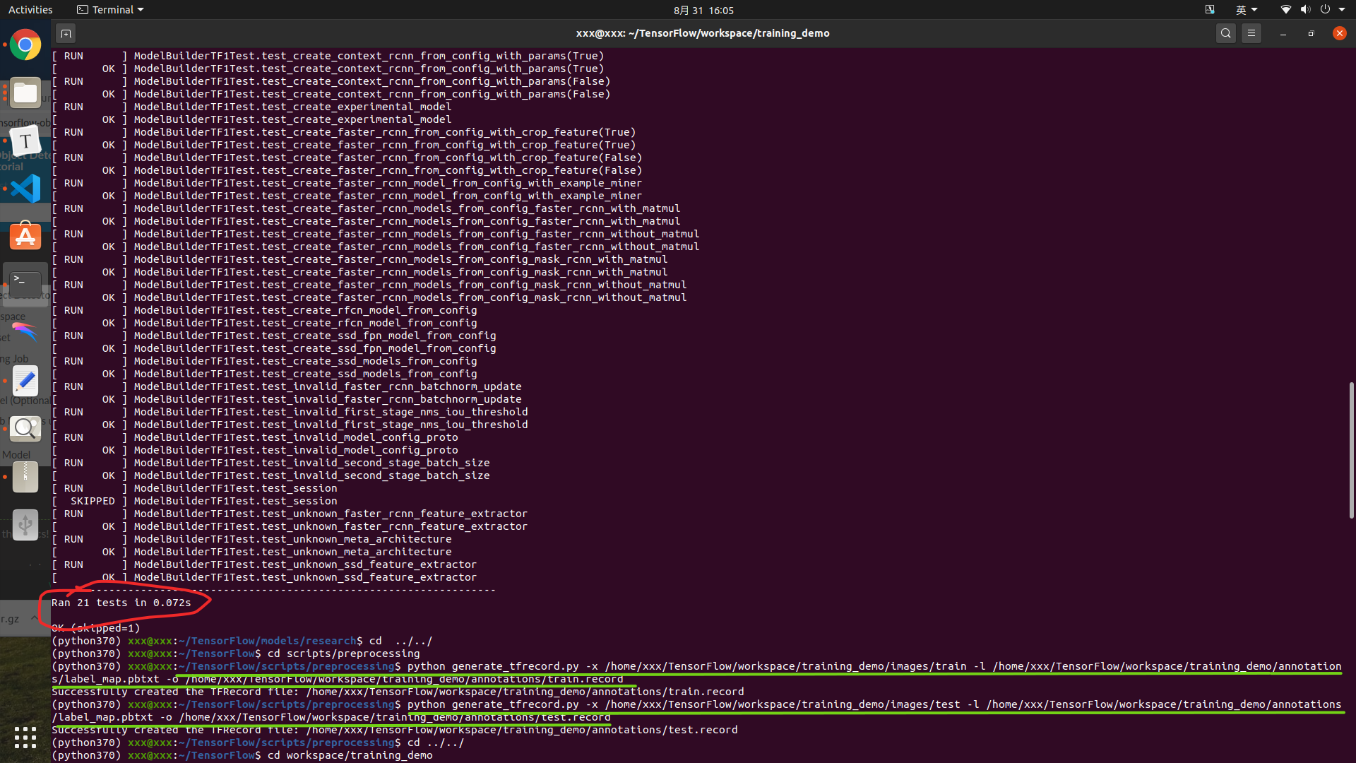 Ubuntu下用TensorFlow Object Detection API训练自己的数据 | Bella's Blog